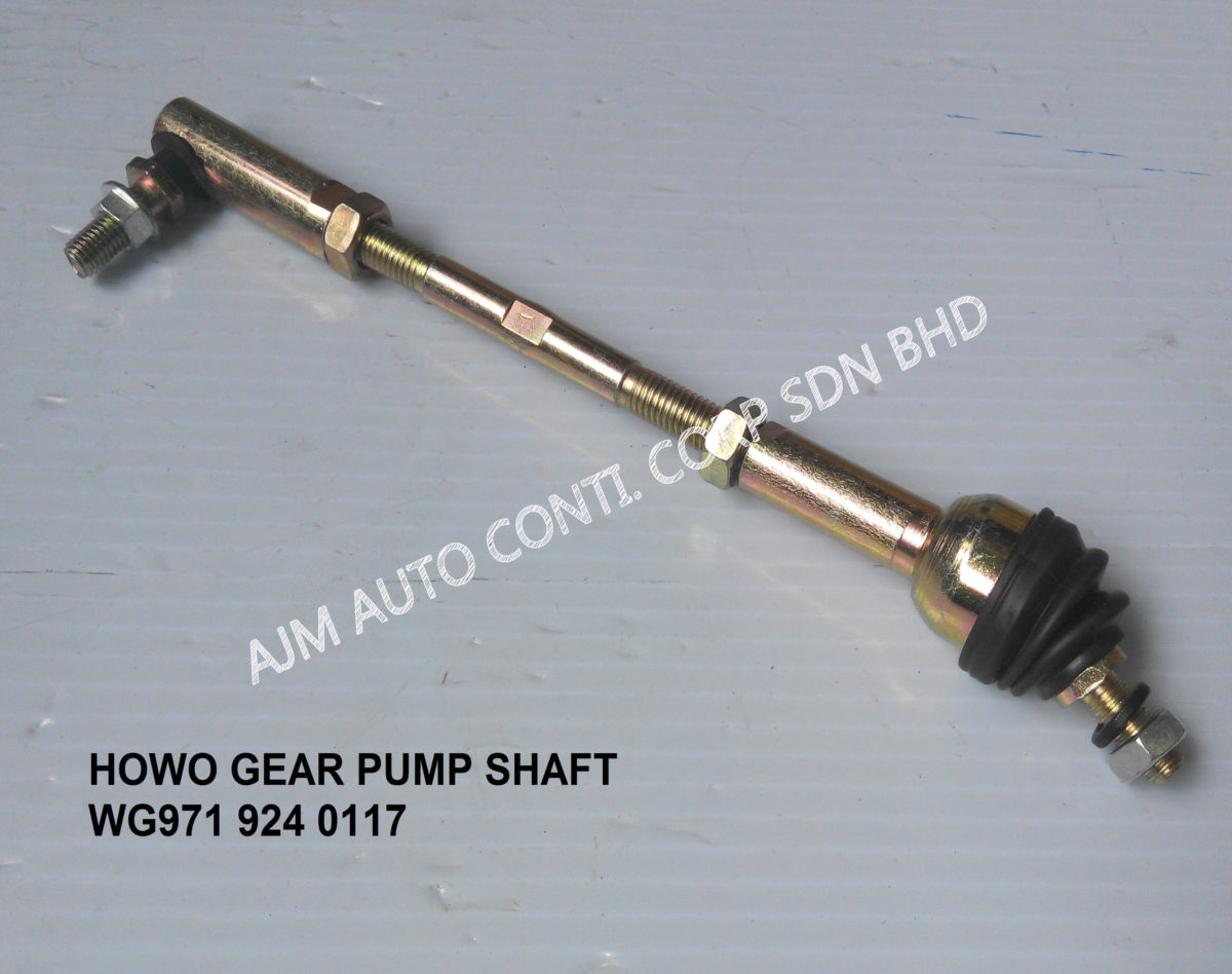SINOTRUCK HOWO GEAR PUMP SHAFT-WG9719240117 | AJM AUTO MALAYSIA