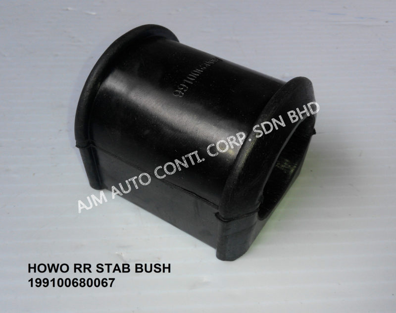 HOWO REAR STABILIZER BUSH-WG199100680067 | AJM AUTO MALAYSIA