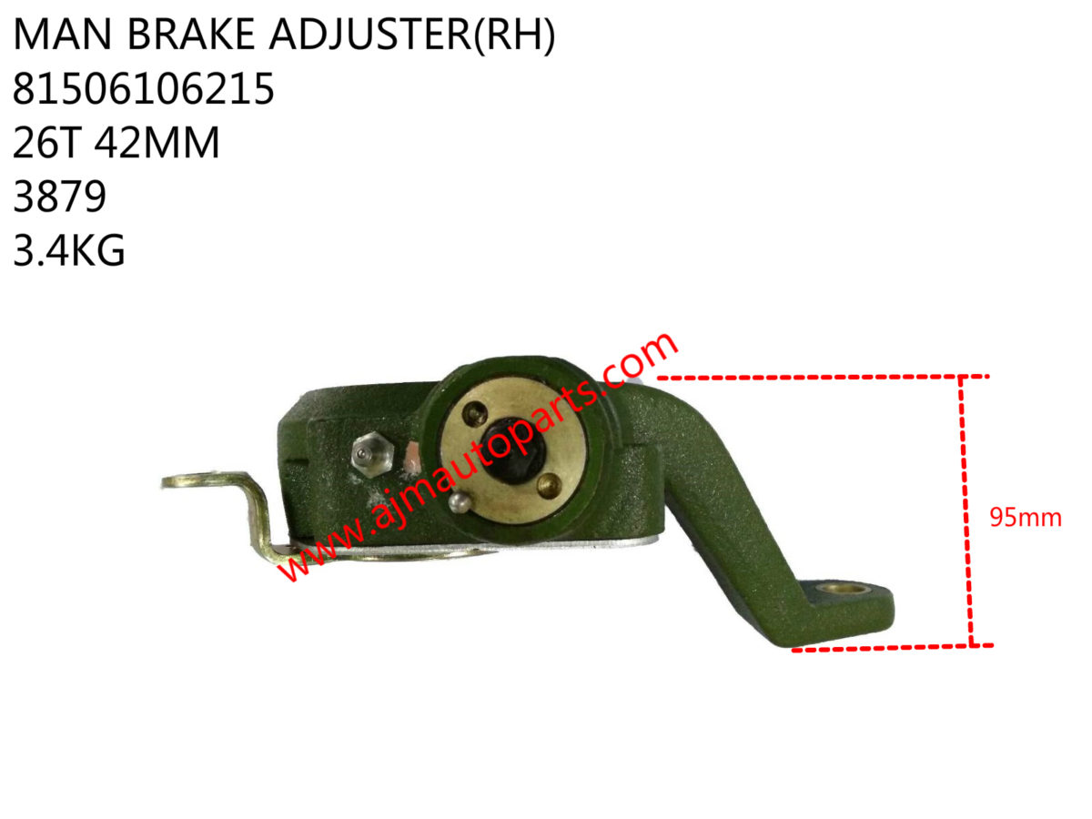 MAN TGA BRAKE ADJUSTER (RH) - 81506106215| AJM AUTO MALAYSIA