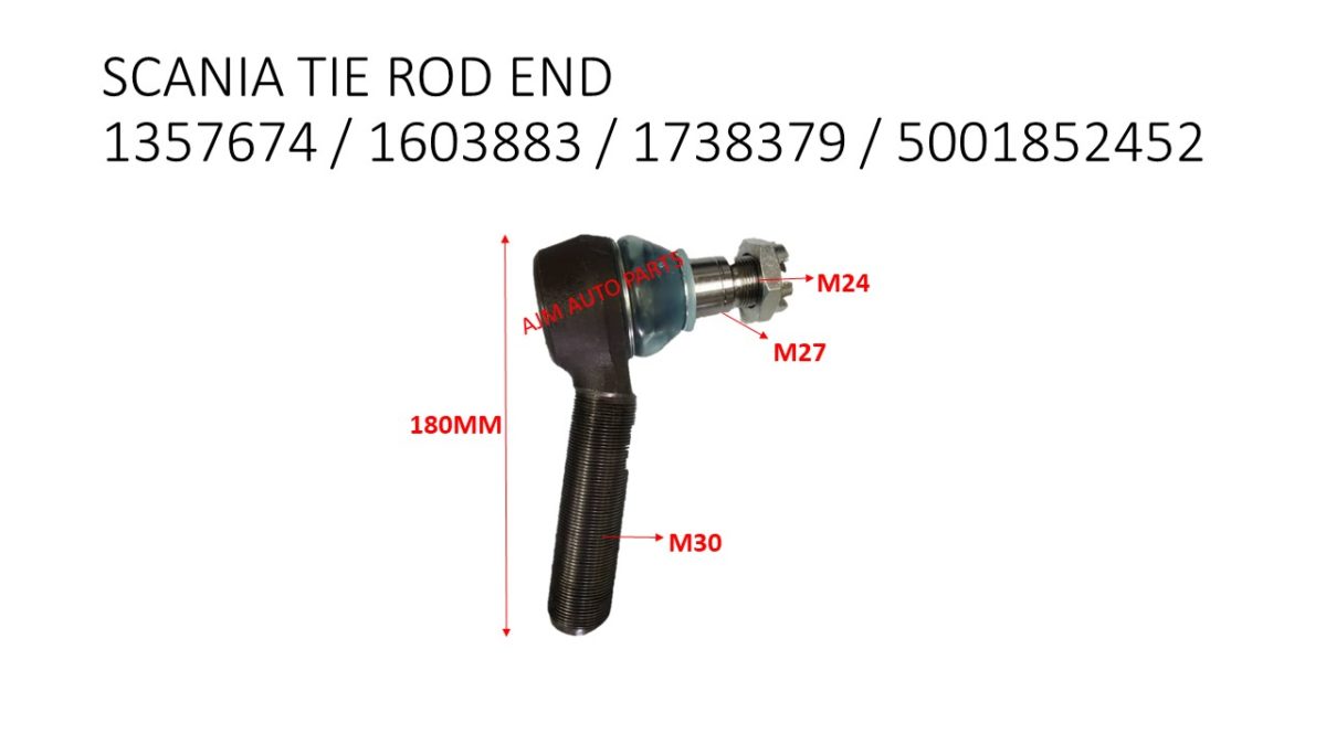 SCANIA TIE ROD END - 1357674 | AJM AUTO MALAYSIA