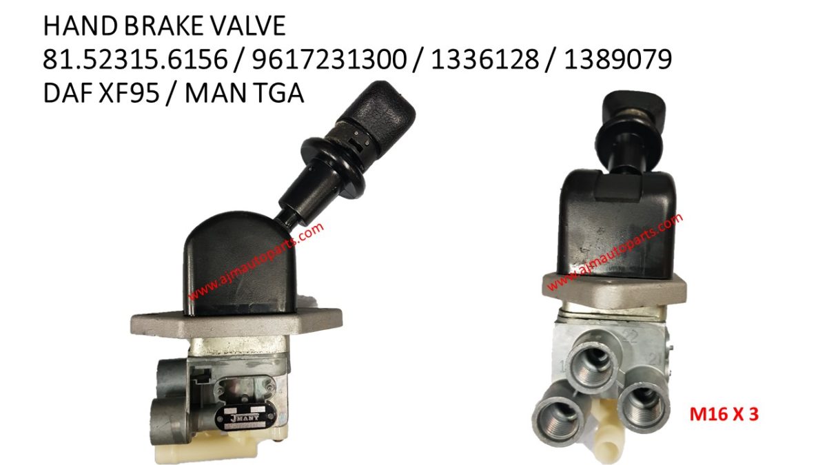 MAN TGA / DAF XF95 - HAND BRAKE VALVE - 9617231300 | AJM AUTO MALAYSIA
