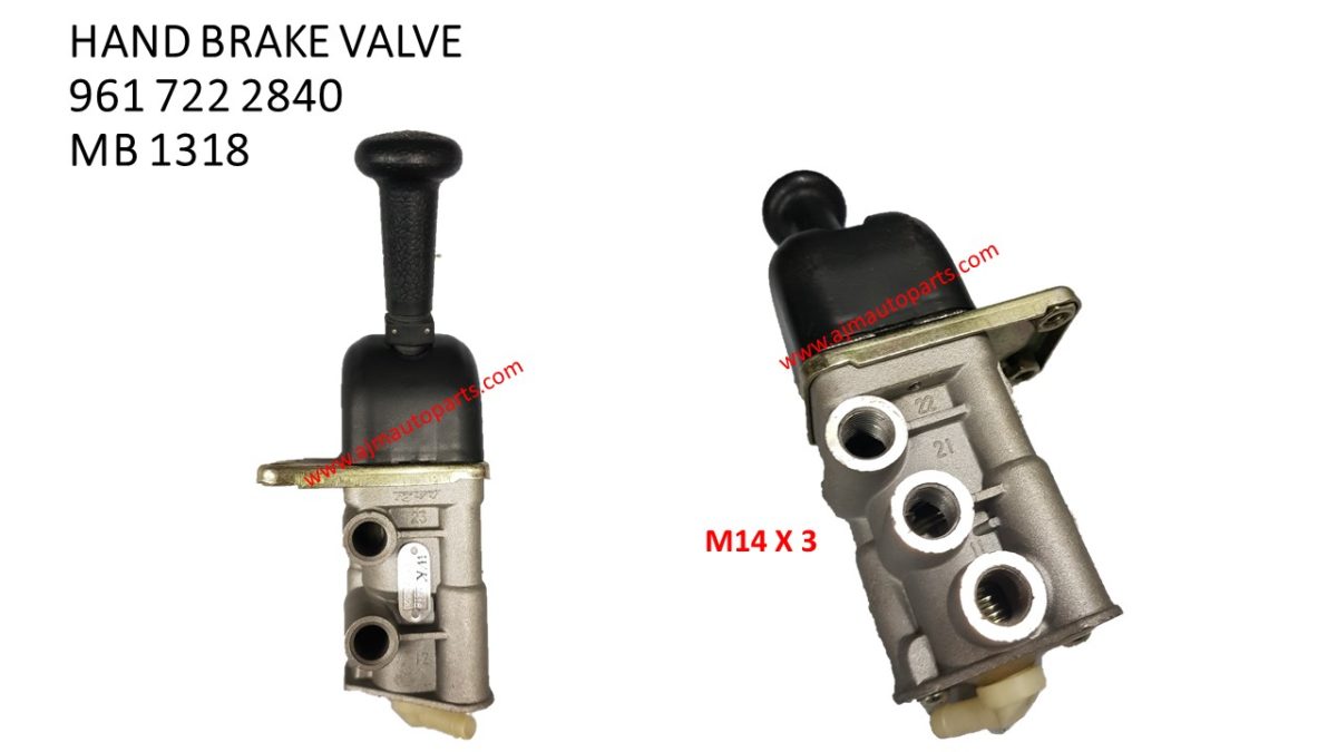 MERCEDES BENZ 1318 HAND BRAKE VALVE - 9617222840 | AJM AUTO MALAYSIA
