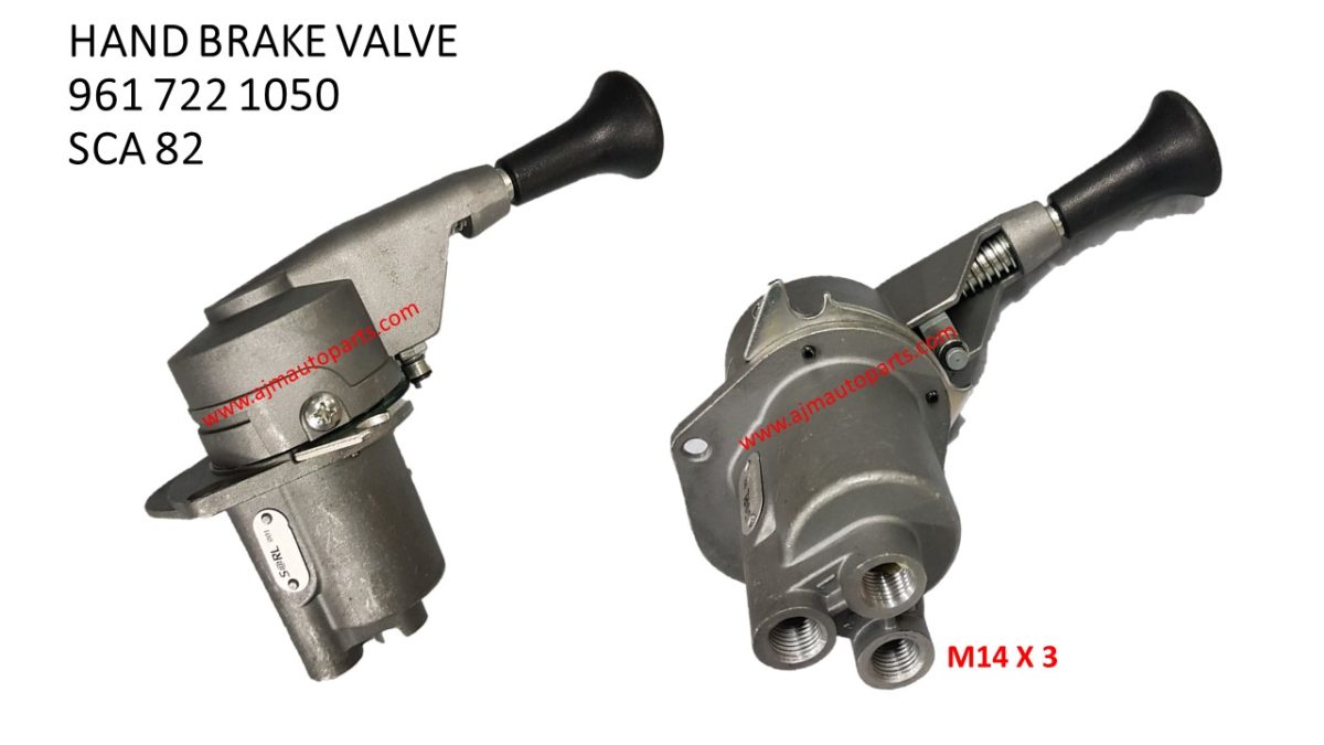 SCANIA 82 HAND BRAKE VALVE - 9617221050 | AJM AUTO MALAYSIA
