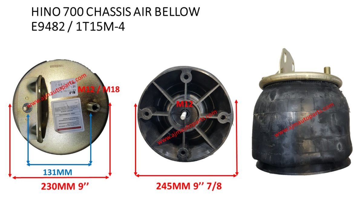 HINO 700 CHASSIA AIR SPRING - E9482 | AJM AUTO MALAYSIA