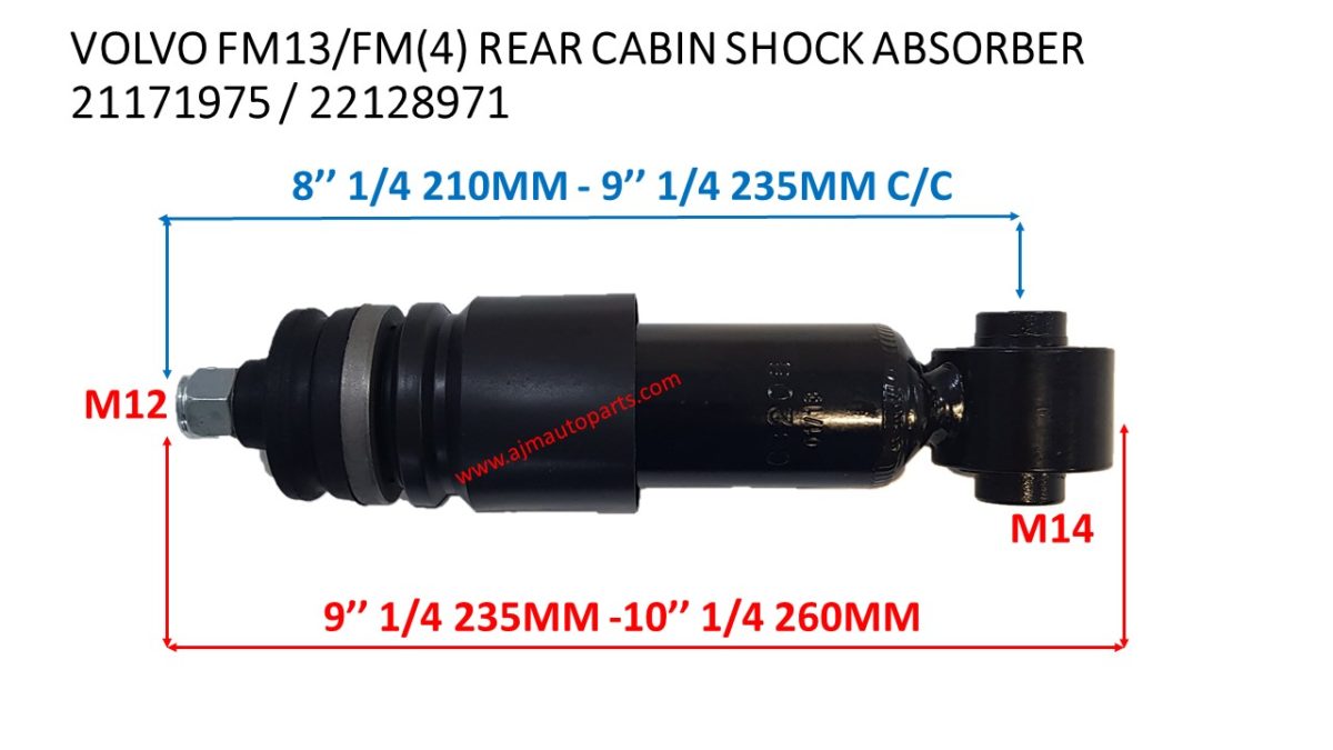 VOLVO FM13 / FM(4) REAR CABIN SHOCK ABSORBER - 21171975 / 22128971 ...