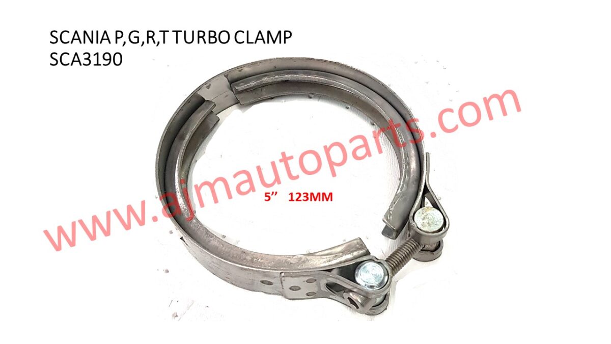SCANIA P,G,R,T EXHAUST CLAMP (4''1/2) - 1371089 / 1863831 / 1422474 ...