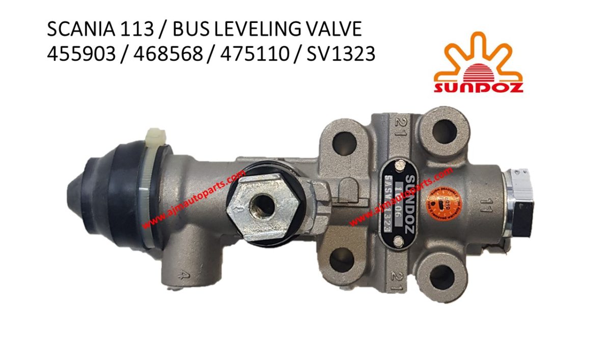 SCANIA LEVELING VALVE - 455903 / 468568 / 475110 / SV1323 | AJM AUTO ...