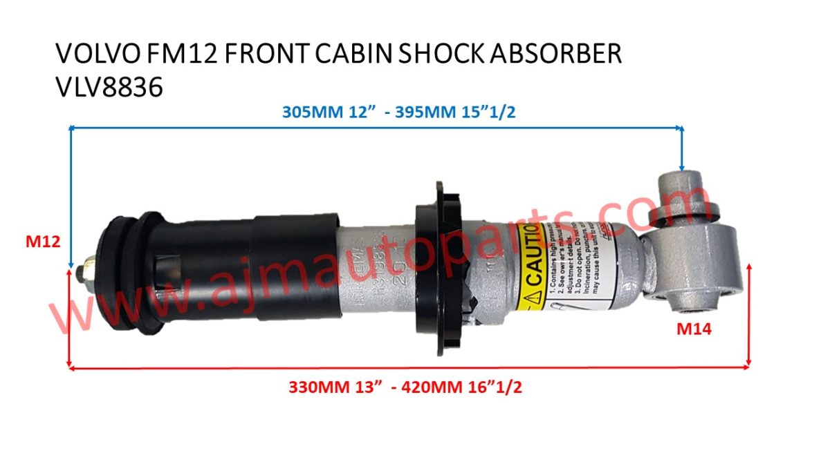 VOLVO FM12 FRONT CABIN SHOCK ABSORBER - 3198836 / 21111925 | AJM AUTO ...
