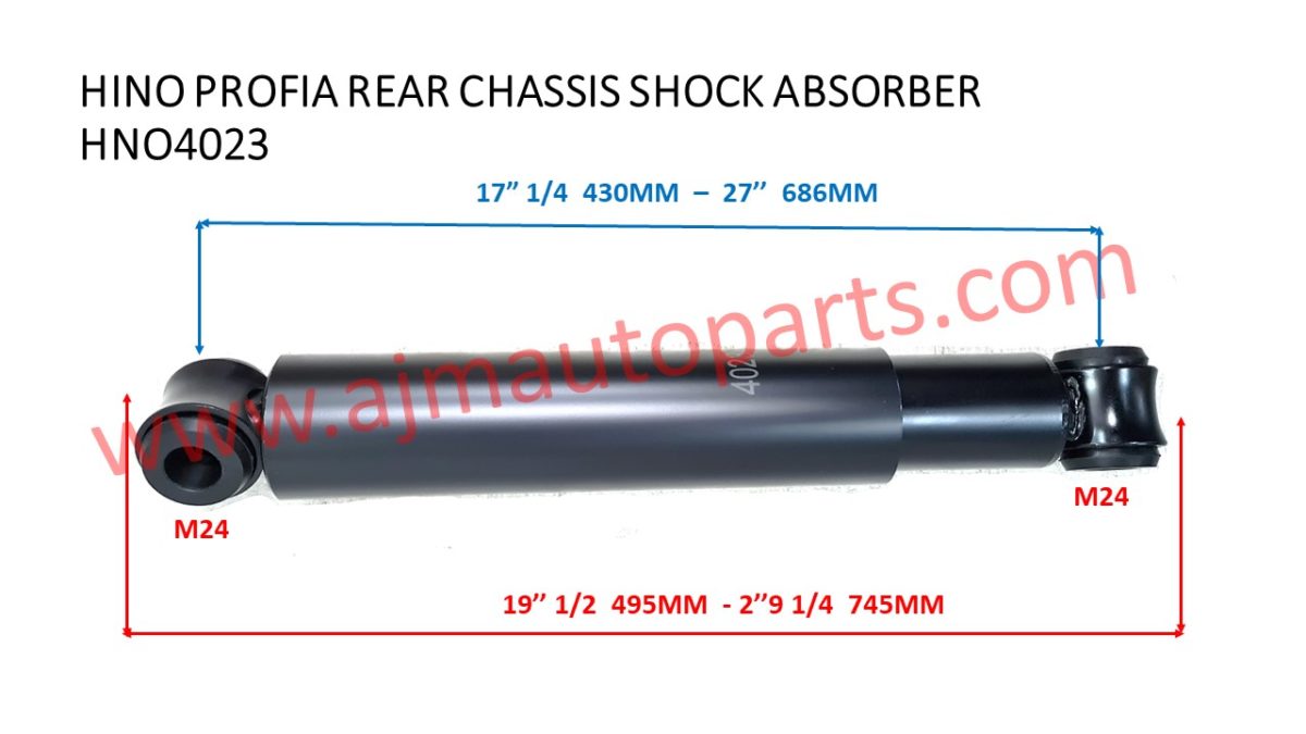 HINO SUPER RANGER / HINO 500 / HINO PROFIA FRONT & REAR CHASSIS SHOCK ...
