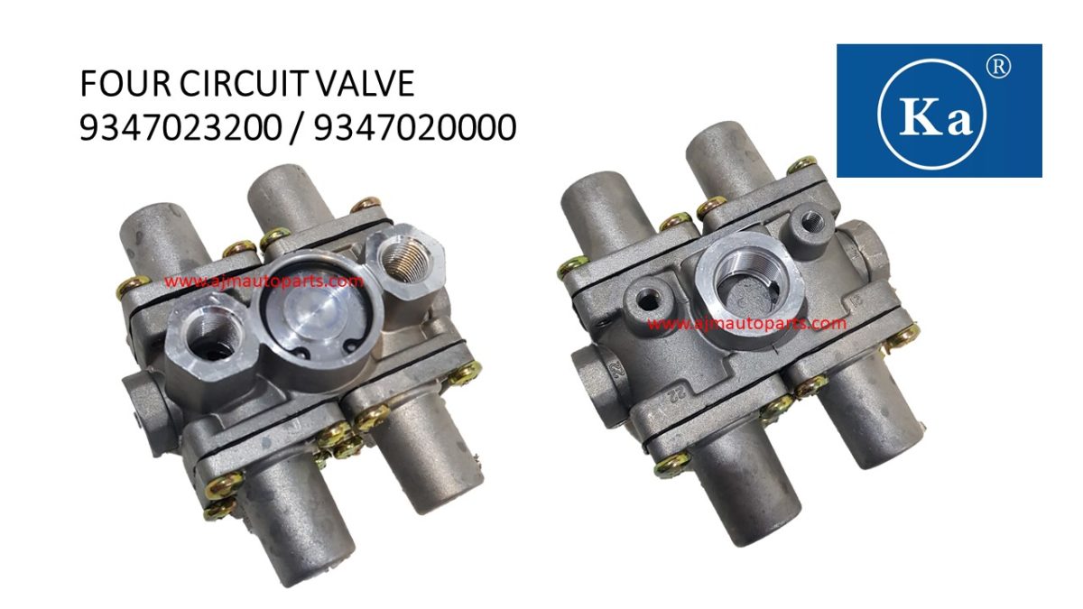 FOUR CIRCUIT VALVE – 9347023200 / 9347020000 | AJM AUTO MALAYSIA
