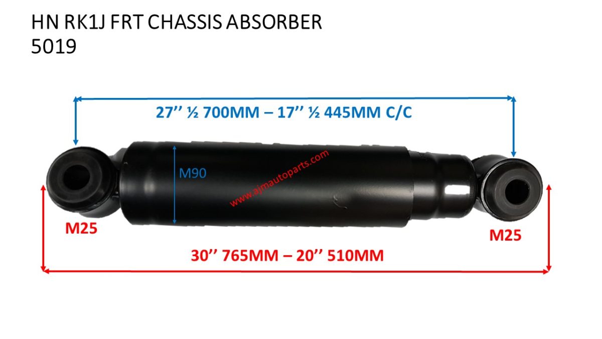 HINO RK1J CHASSIS SHOCK ABSORBER - 5019 | AJM AUTO MALAYSIA
