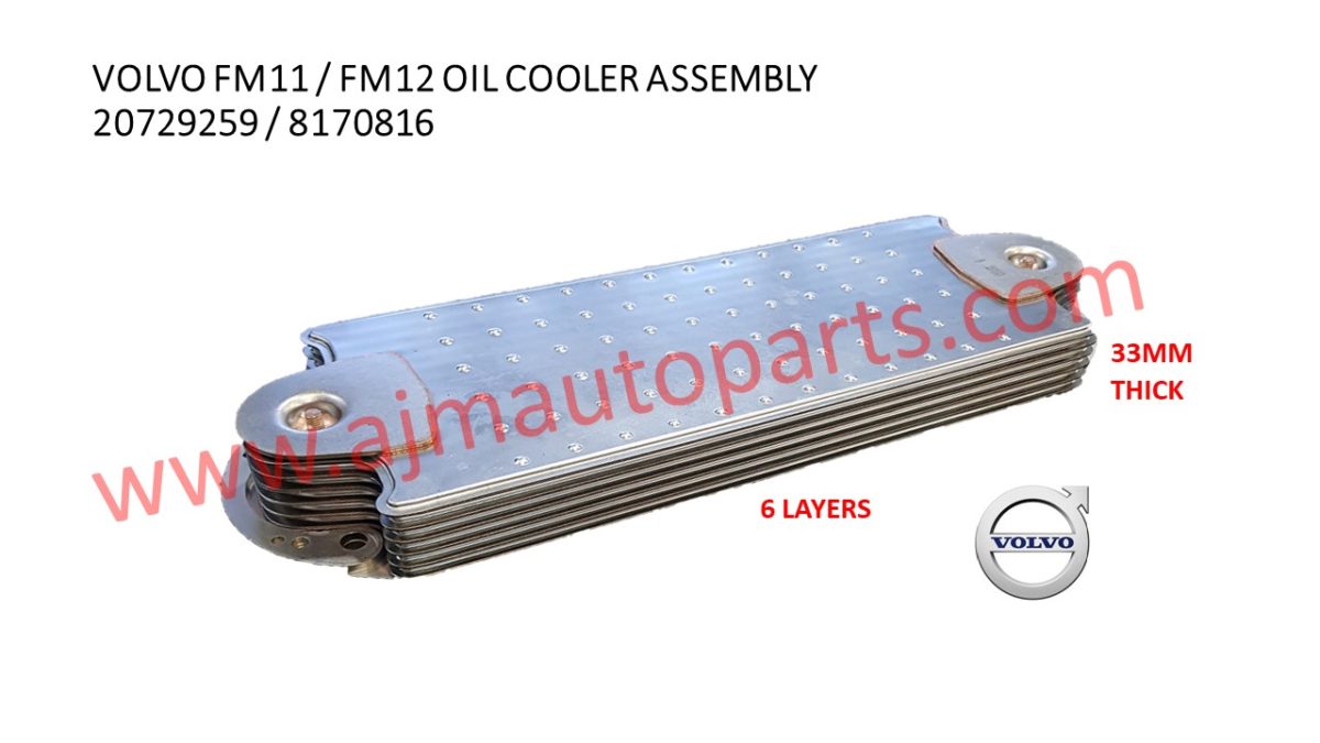 VOLVO FM11 OIL COOLER ASSEMBLY – 20729259 | AJM AUTO MALAYSIA