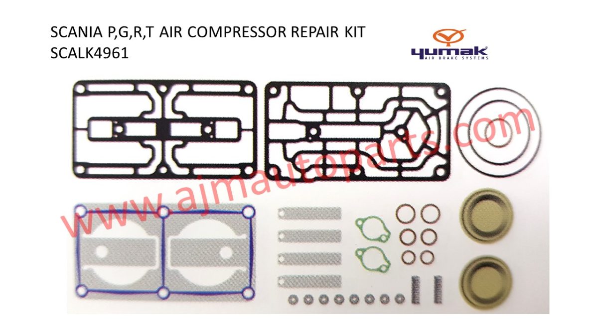 SCANIA P,G,R,T AIR COMPRESSOR REPAIR KIT – LK4961 | AJM AUTO MALAYSIA