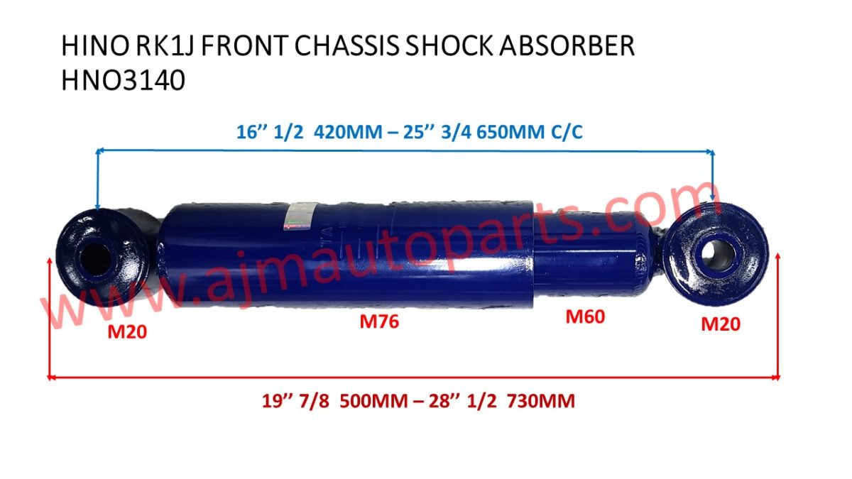 HINO RK1J FRONT SHOCK ABSORBER – 48500-3140 | AJM AUTO MALAYSIA