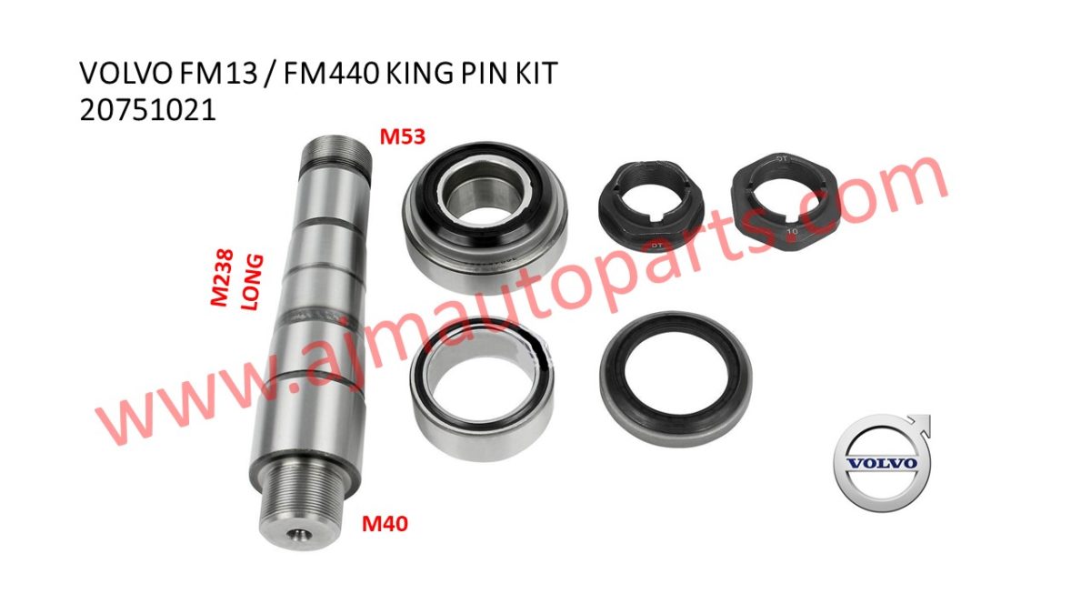 VOLVO FM13 / FMX KING PIN KIT (SET) – 20751021 | AJM AUTO MALAYSIA