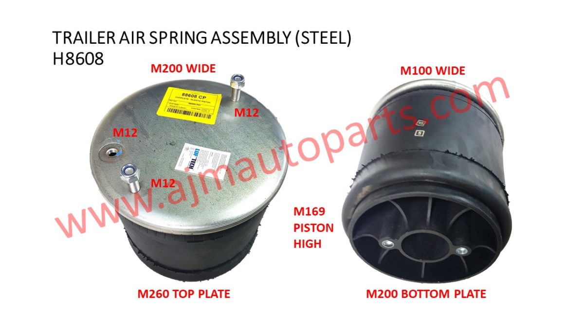 TRAILER ROR AIR SPRING ASSEMBLY (PLASTIC) – 21229214 / 788608-C ...