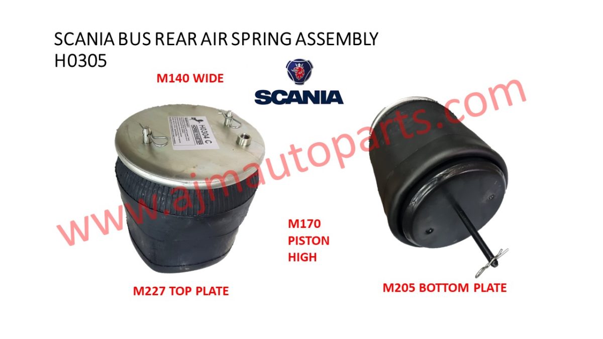 SCANIA BUS AIR SPRING ASSEMBLYN – 1440305 / 7840305-C / 492680 ...
