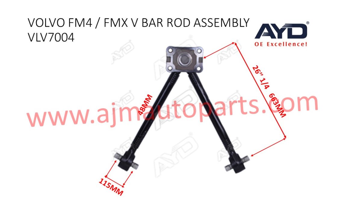 VOLVO FM12 / FMX V BAR ROD – 20367004 / 22318833 / 20741703 / 20741695 ...