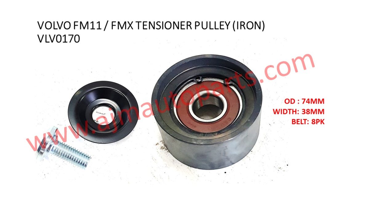 VOLVO FM9 / FM12 TENSIONER ROLLER – 15160170 | AJM AUTO MALAYSIA
