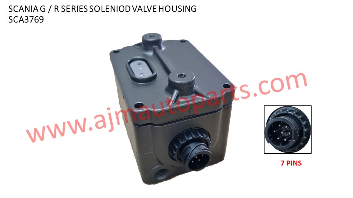 SCANIA R SERIES G SERIES SOLENIOD VALVE HOUSING – 1493769 / 2082090 ...