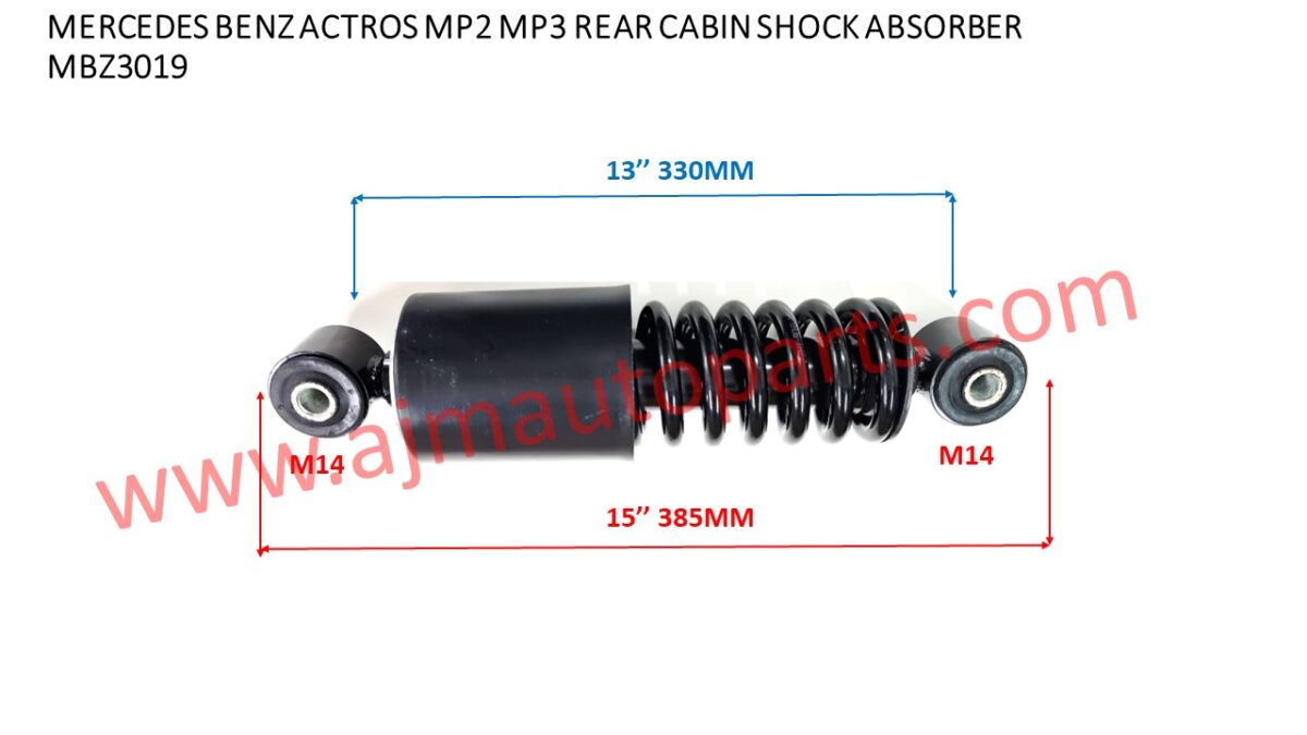 MERCEDES BENZ ACTROS MP2 MP3 REAR CABIN SHOCK ABSORBER – 942 890 5419 / ...
