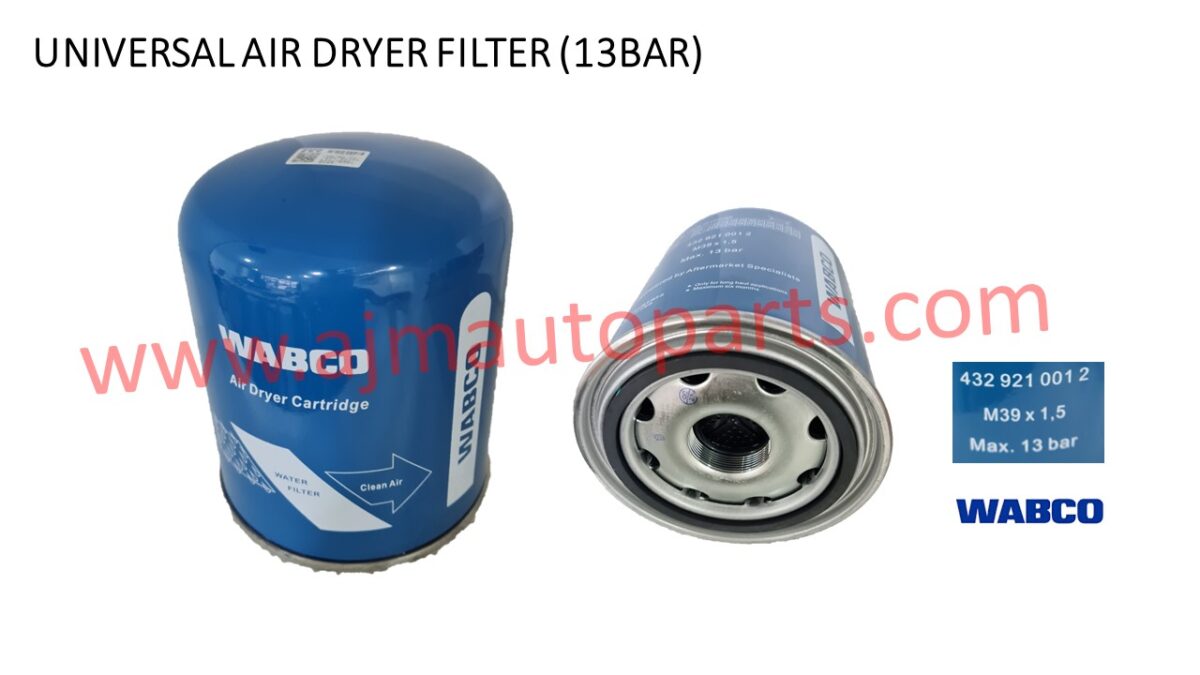 VOLVO SCANIA MAN UNIVERSAL AIR DRYER FILTER CATRIDGE (BLUE) (13 BAR ...